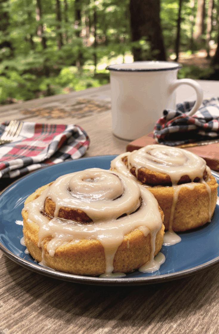 Campfire Pumpkin Cinnamon Rolls Recipe - My Open Country